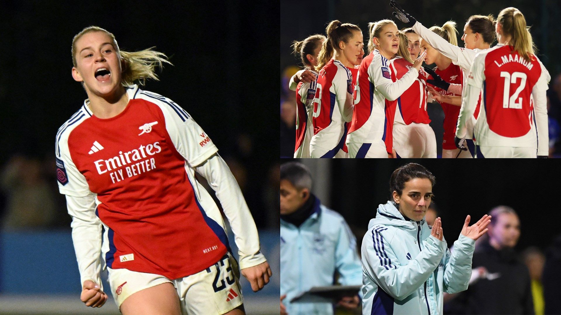 Arsenal women's player ratings vs Everton: Alessia Russo nets twice as Gunners leapfrog Man Utd ...